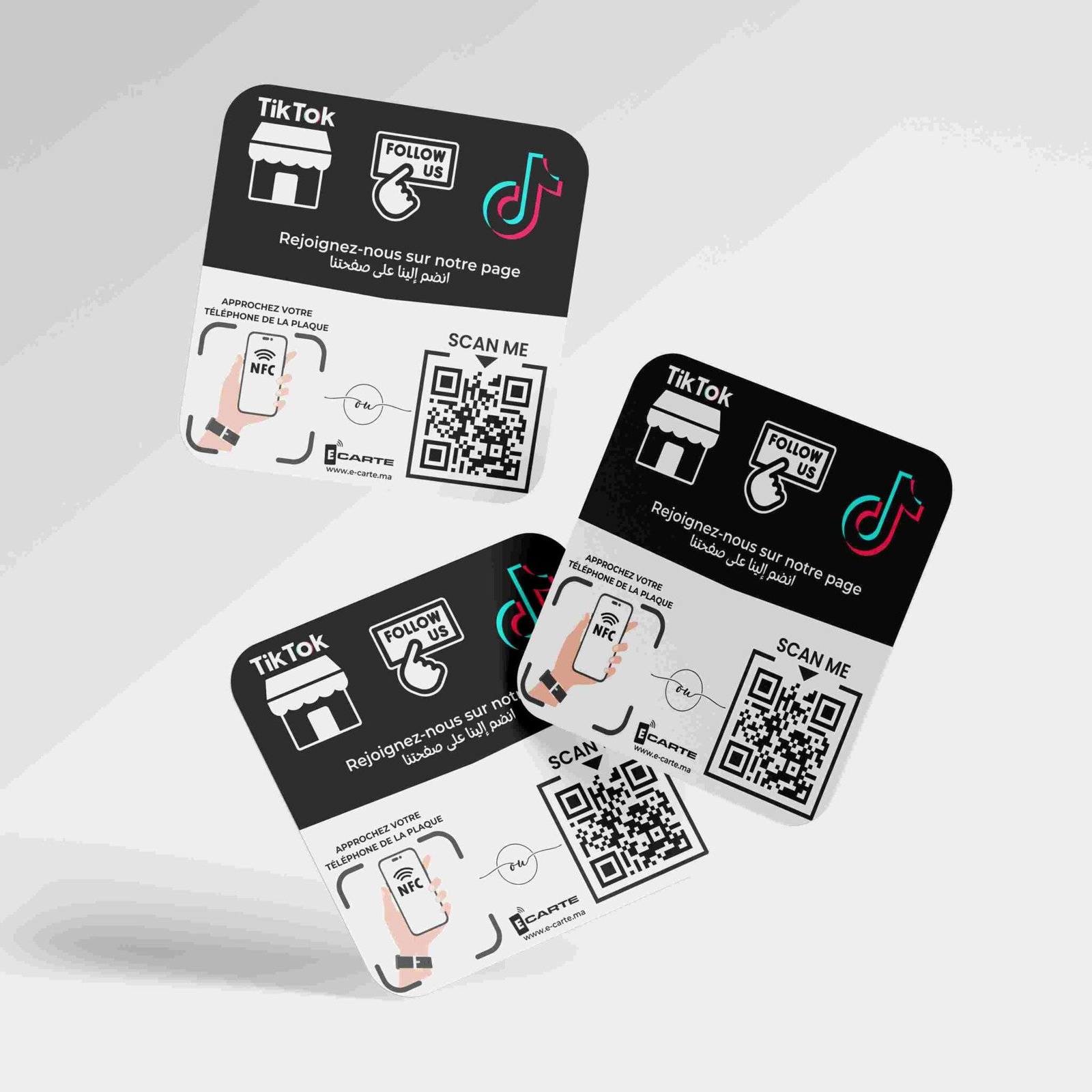 Plaque TikTok - Digital Business Card
