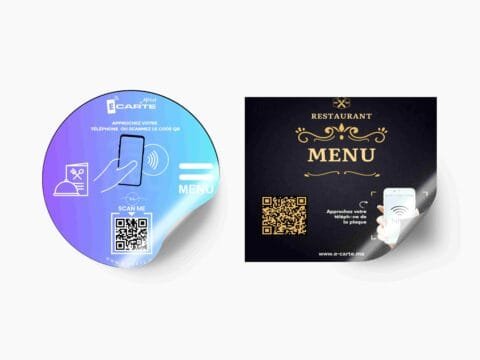 Menu NFC - Digital Business Card